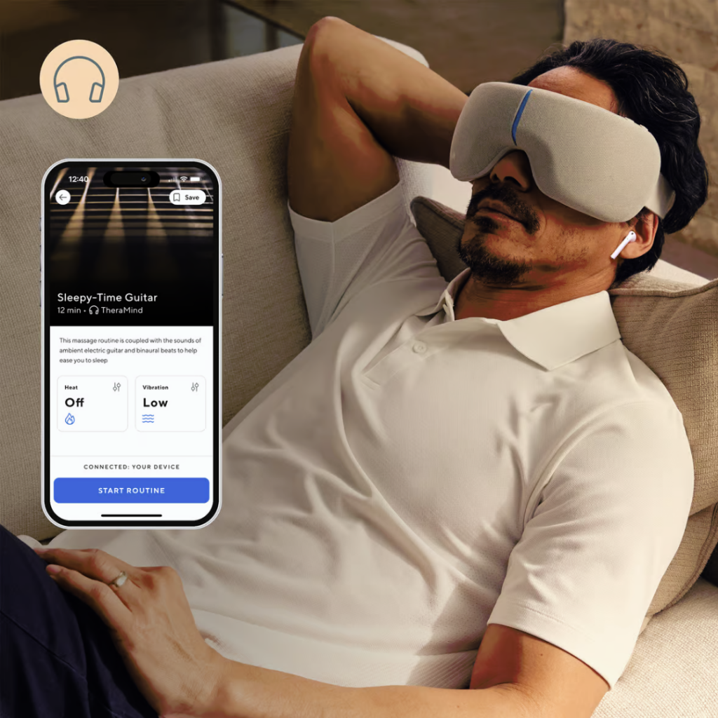 Therabody Smart Goggles - Blue Sky Marketing